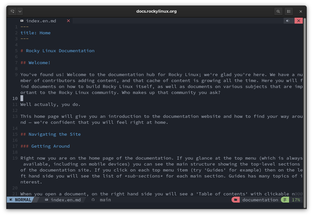 NvChad UI - Documentation