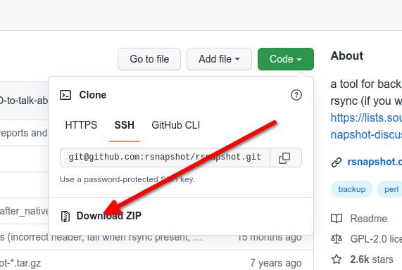 Backup Solution - rsnapshot - Documentation
