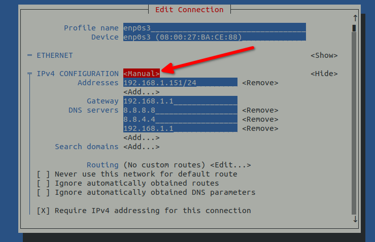Network Configuration - Documentation
