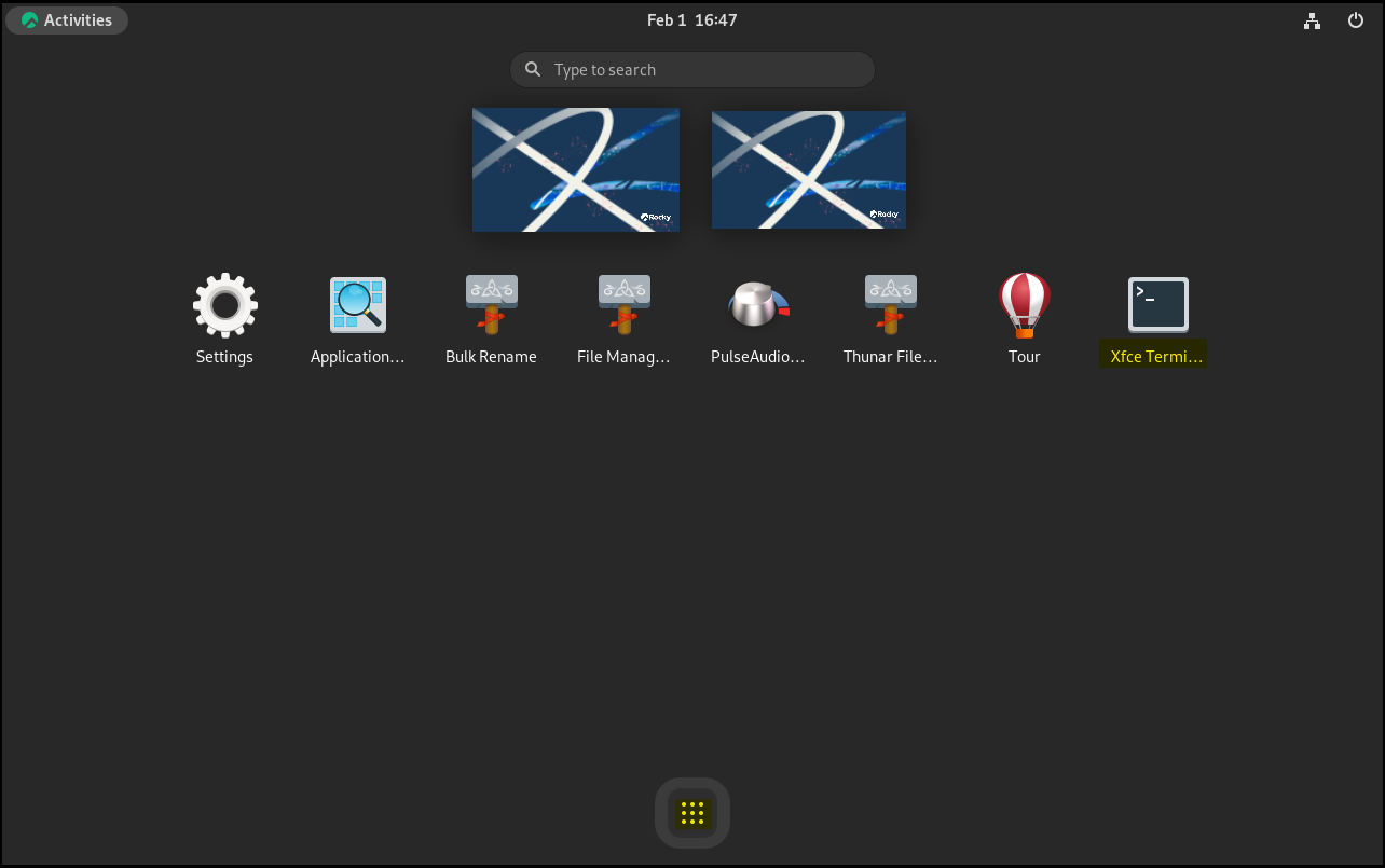 XFCE Desktop - Documentation