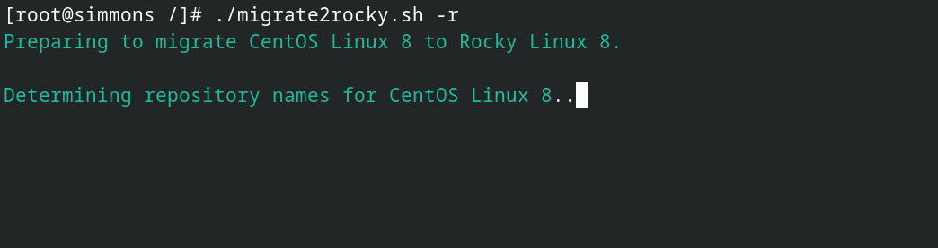 Migrating To Rocky Linux - Documentation